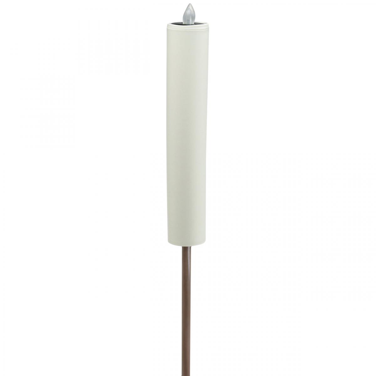 Floristik24.sk Záhradná dekorácia LED solárna sviečka solárne svetlo V98cm